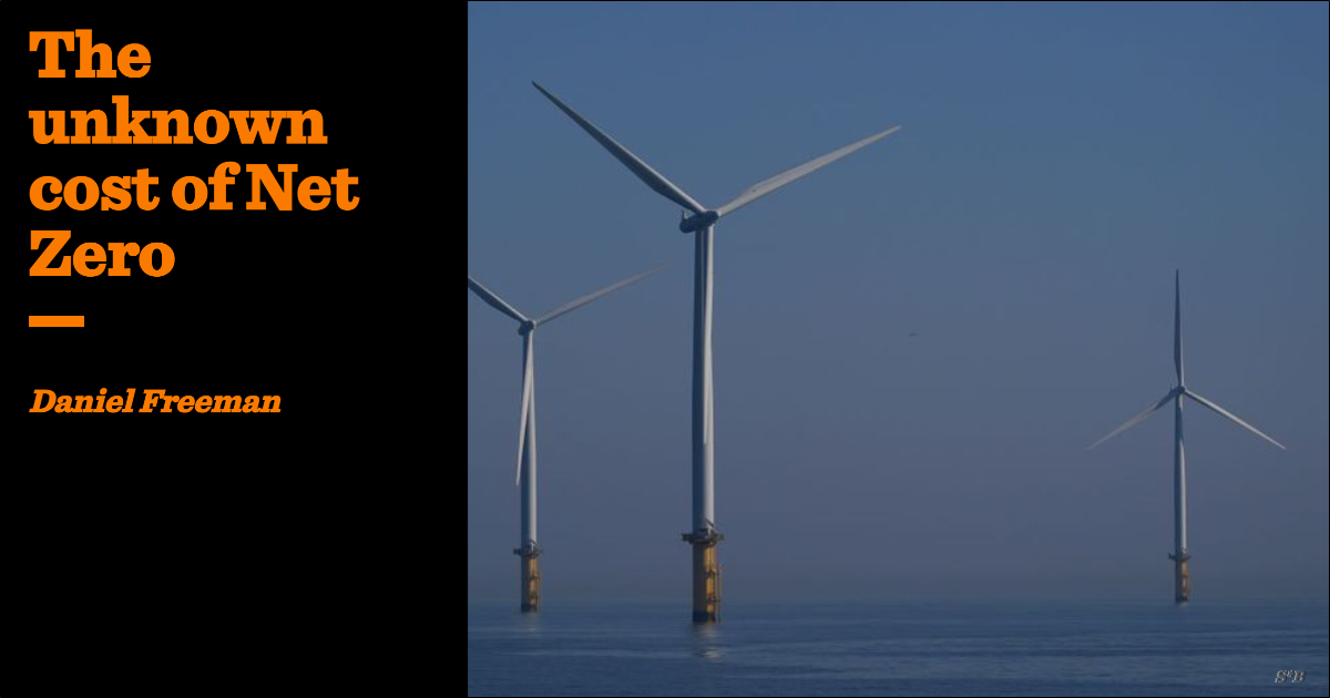 The unknown cost of Net Zero | Daniel Freeman | The Critic Magazine