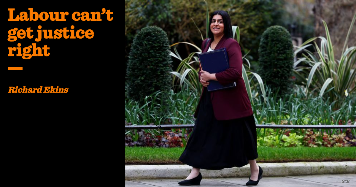 Labour can’t get justice right | Richard Ekins | The Critic Magazine