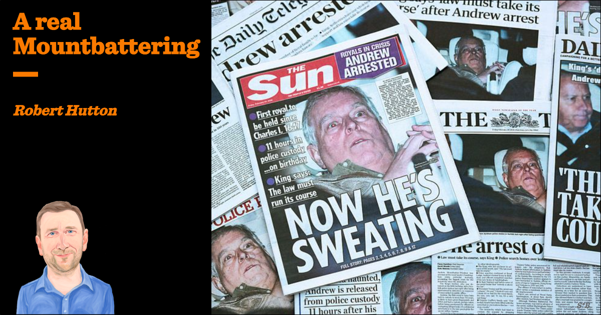 A real Mountbattering | Robert Hutton | The Critic Magazine