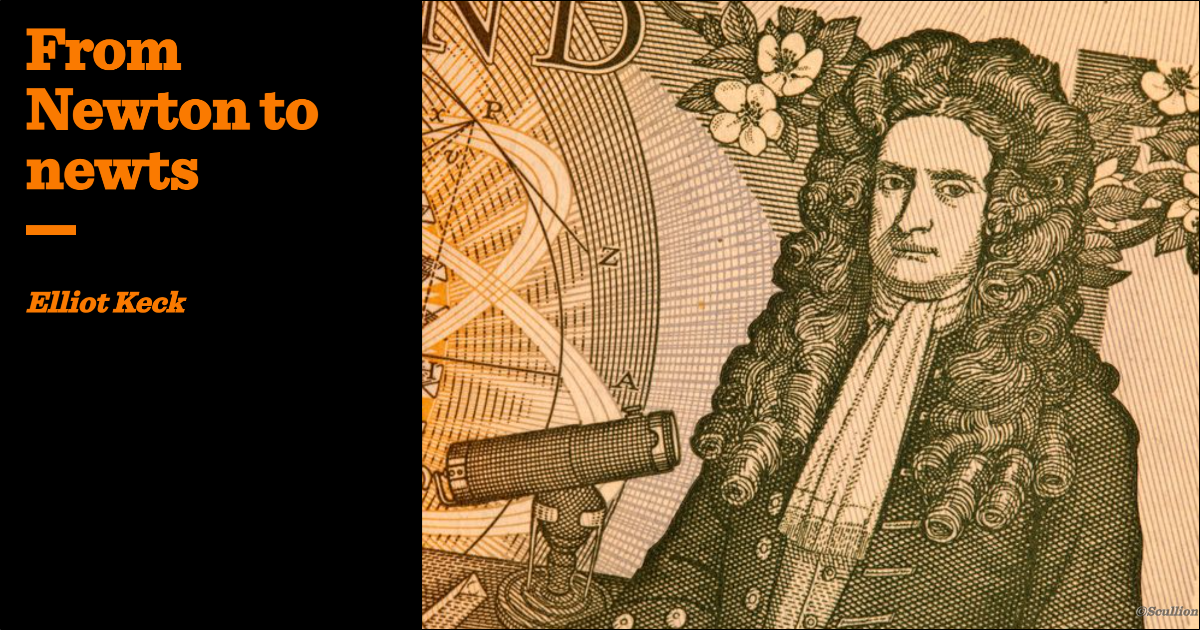From Newton to newts | Elliot Keck | The Critic Magazine